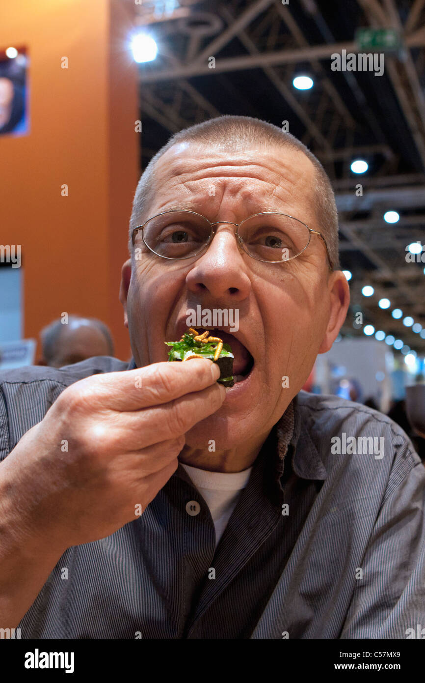 Man Eating Insect High Resolution Stock Photography and Images - Alamy