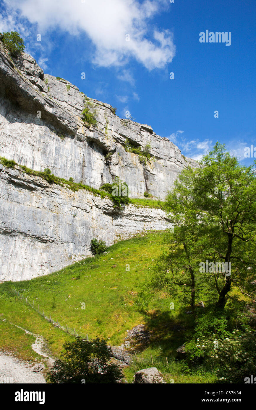 Malham Cove Malhamdale Yorkshire Dales England Stock Photo - Alamy
