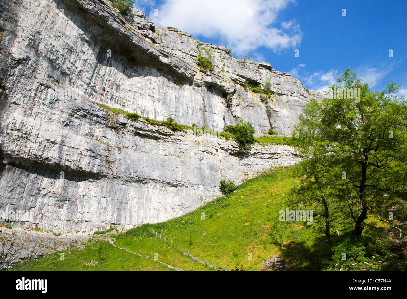 Malham Cove Malhamdale Yorkshire Dales England Stock Photo - Alamy