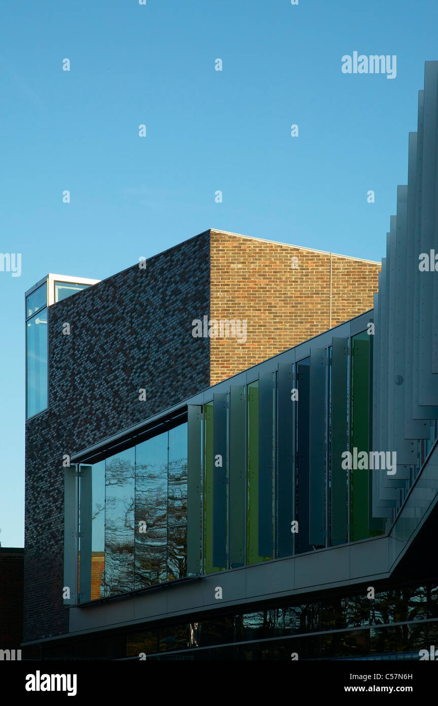 Runnymede Borough Council Civic Building, Addlestone, Surrey Stock ...