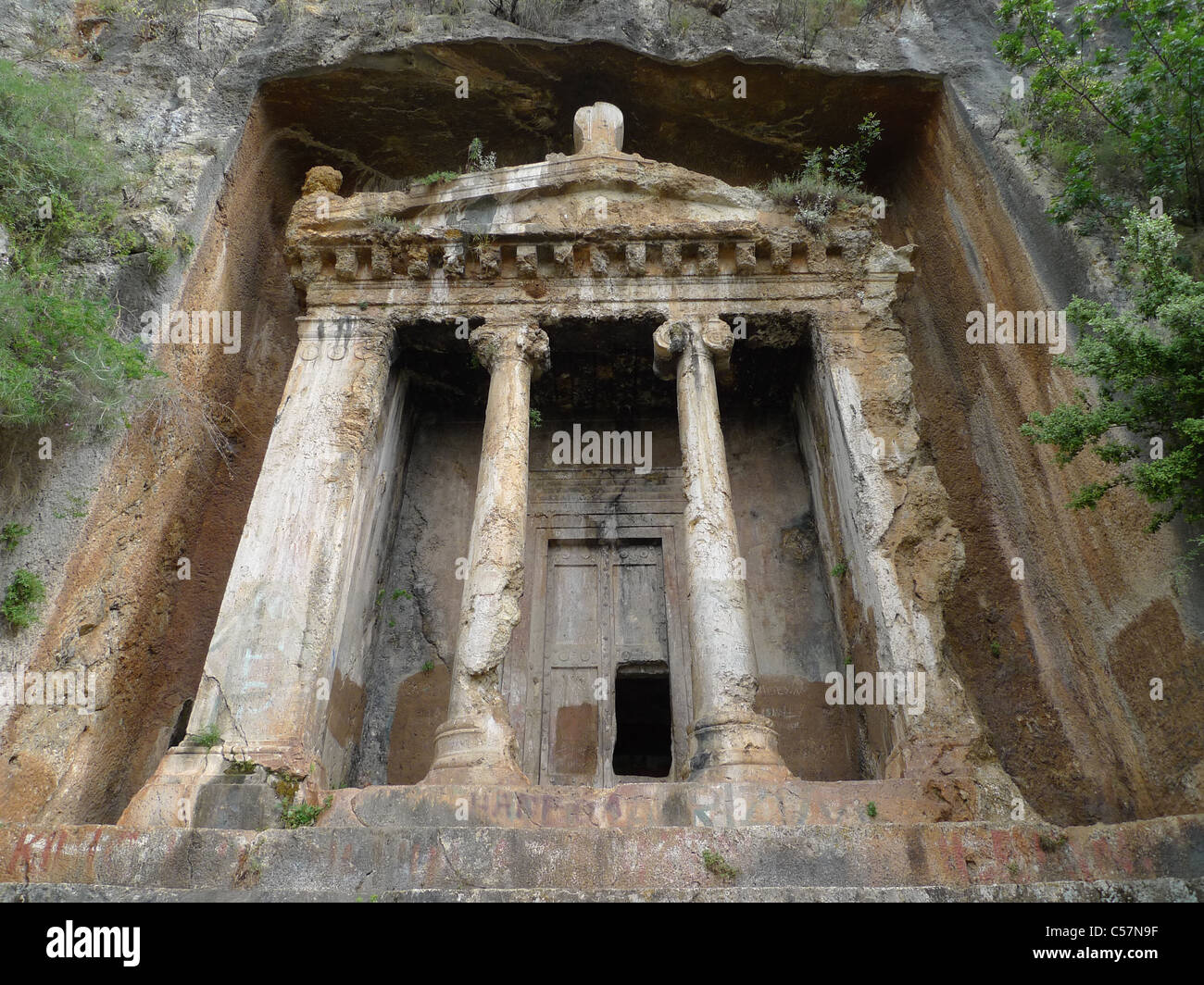 Tomb of amyntas hi-res stock photography and images - Alamy