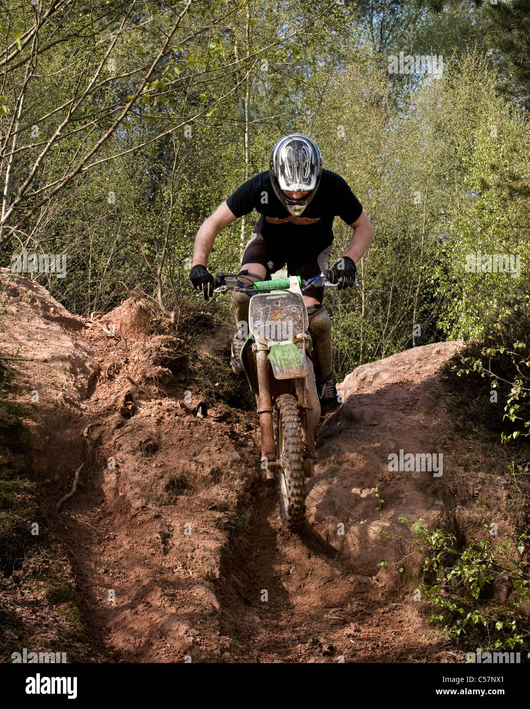 Off road biking Stock Photo - Alamy