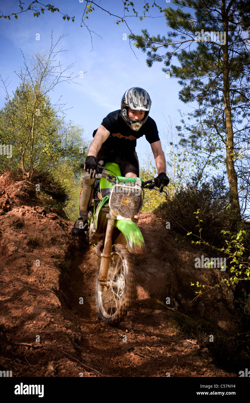 Off road biking Stock Photo - Alamy