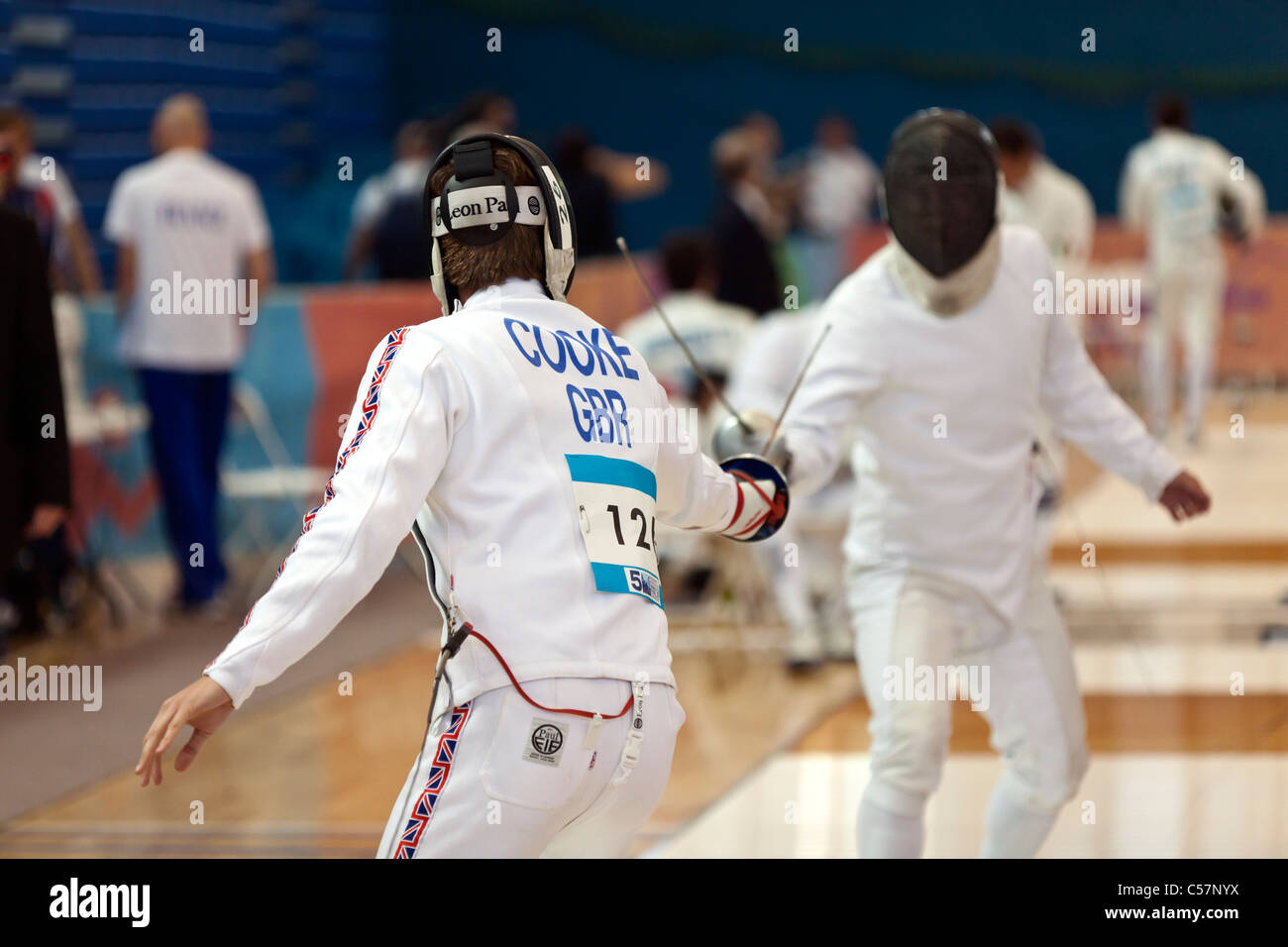 The Fencing Event at the 2011 Modern Pentathlon UIPM World Cup Final ...