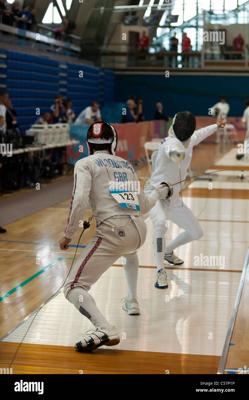 The Fencing Event at the 2011 Modern Pentathlon UIPM World Cup Final ...