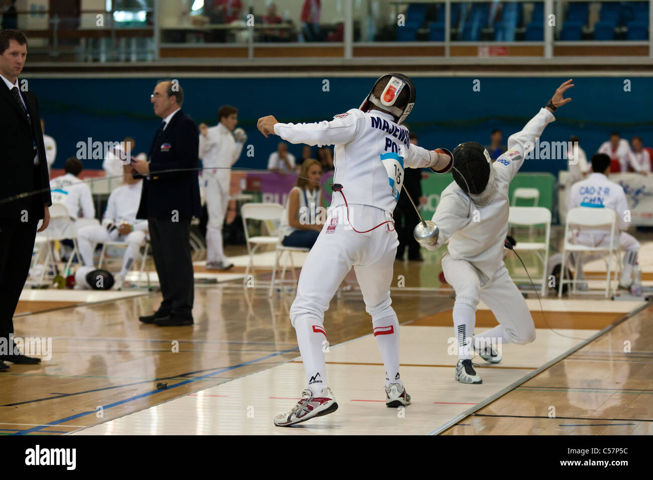 The Fencing Event at the 2011 Modern Pentathlon UIPM World Cup Final ...