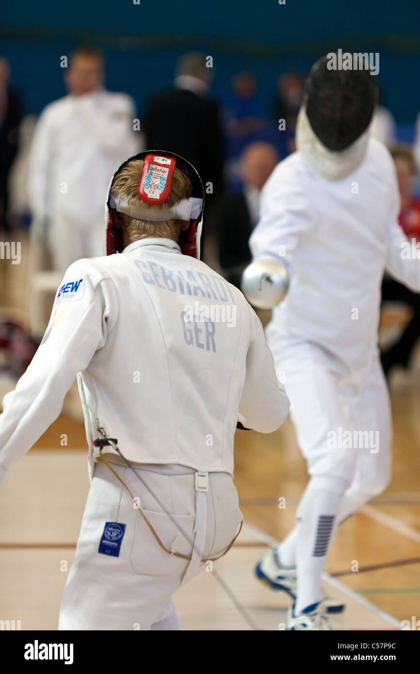 The Fencing Event at the 2011 Modern Pentathlon UIPM World Cup Final ...