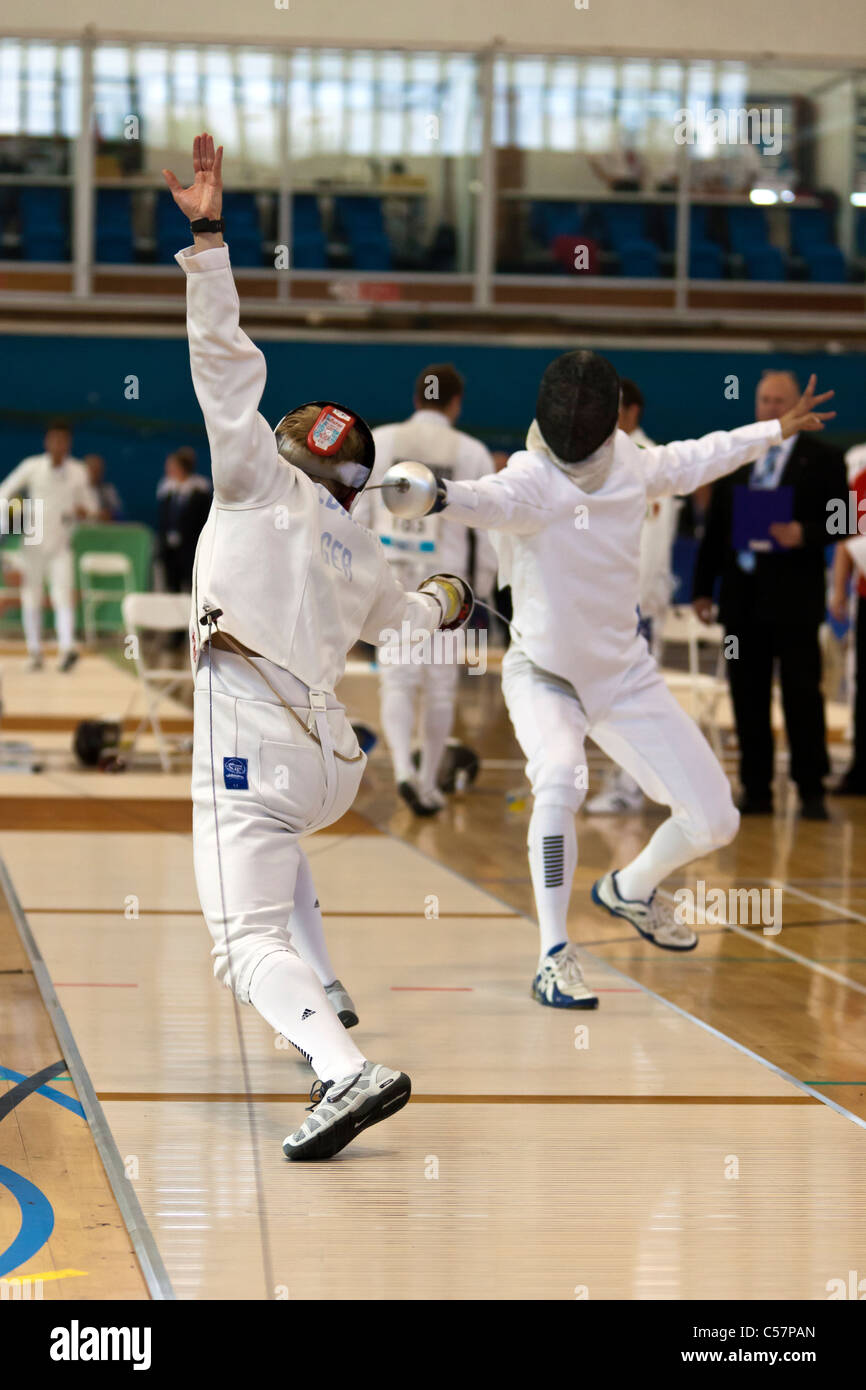 The Fencing Event at the 2011 Modern Pentathlon UIPM World Cup Final ...