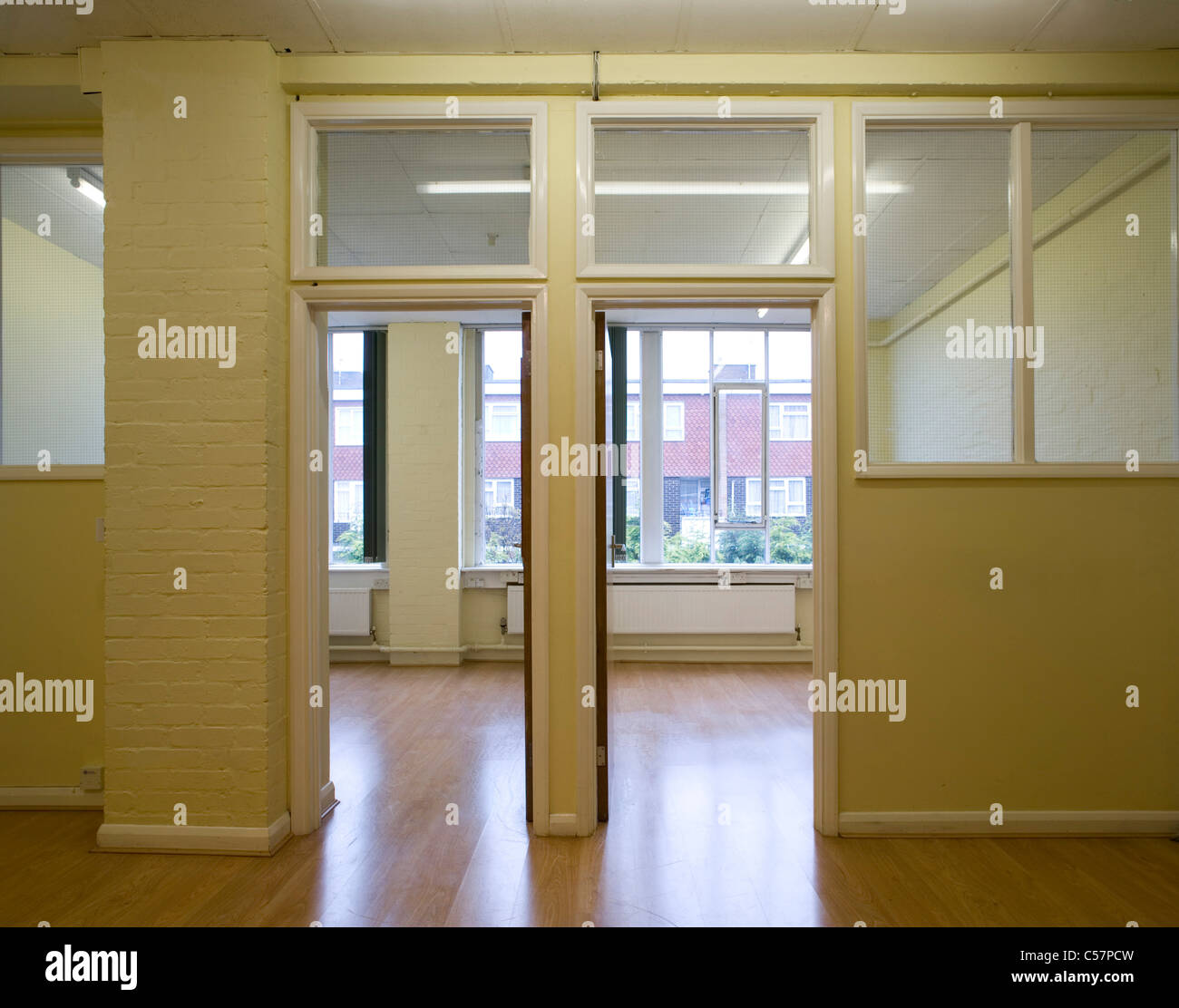 Empty commercial unit, Kingston upon Thames, England Stock Photo - Alamy