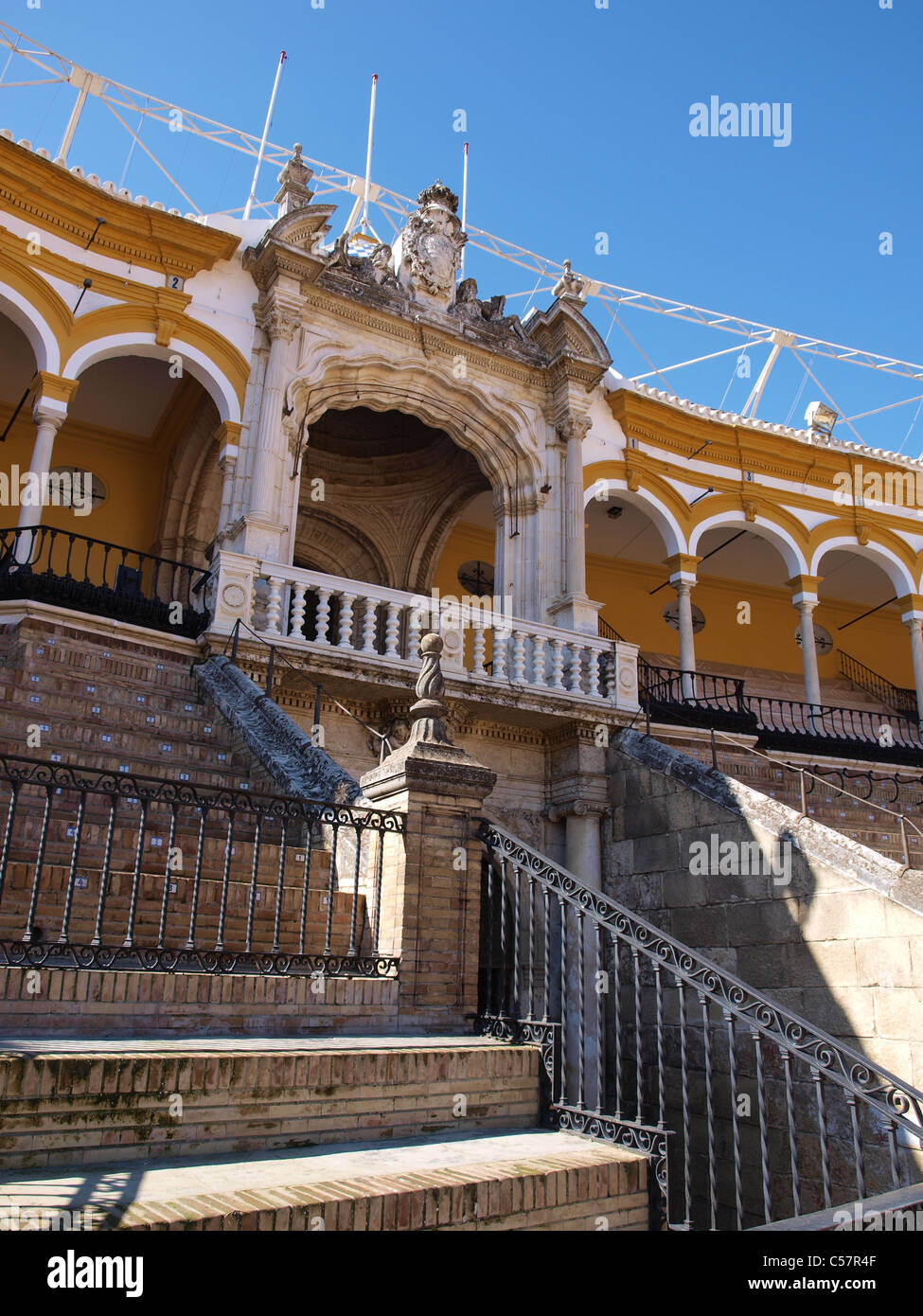 The Seville bullring in Spain Stock Photo - Alamy