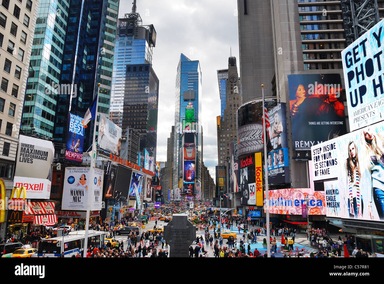 New York City Manhattan Times Square Stock Photo - Alamy