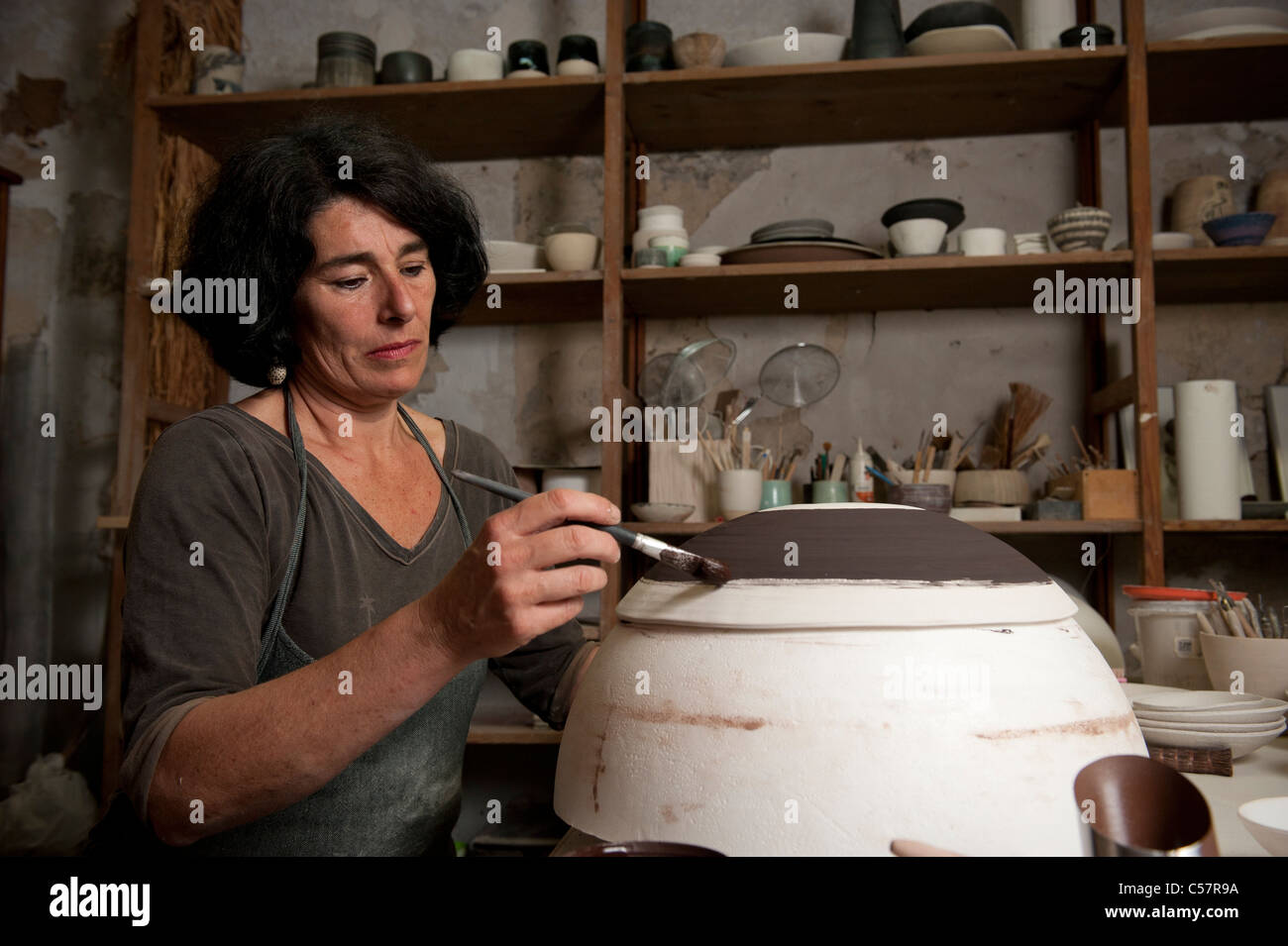Enameling workshop hi-res stock photography and images - Alamy