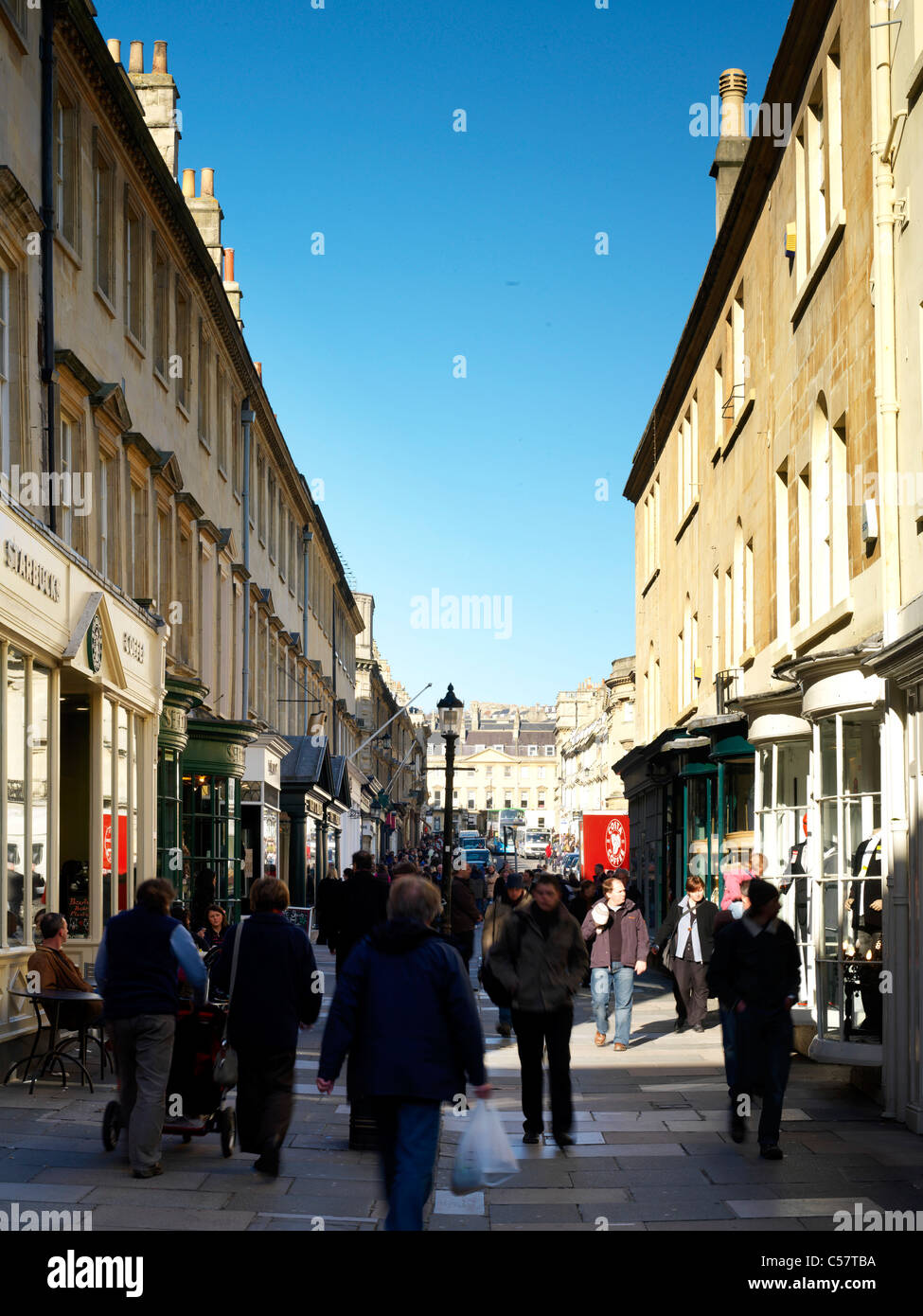 Bath general views shopping streets hi-res stock photography and images ...
