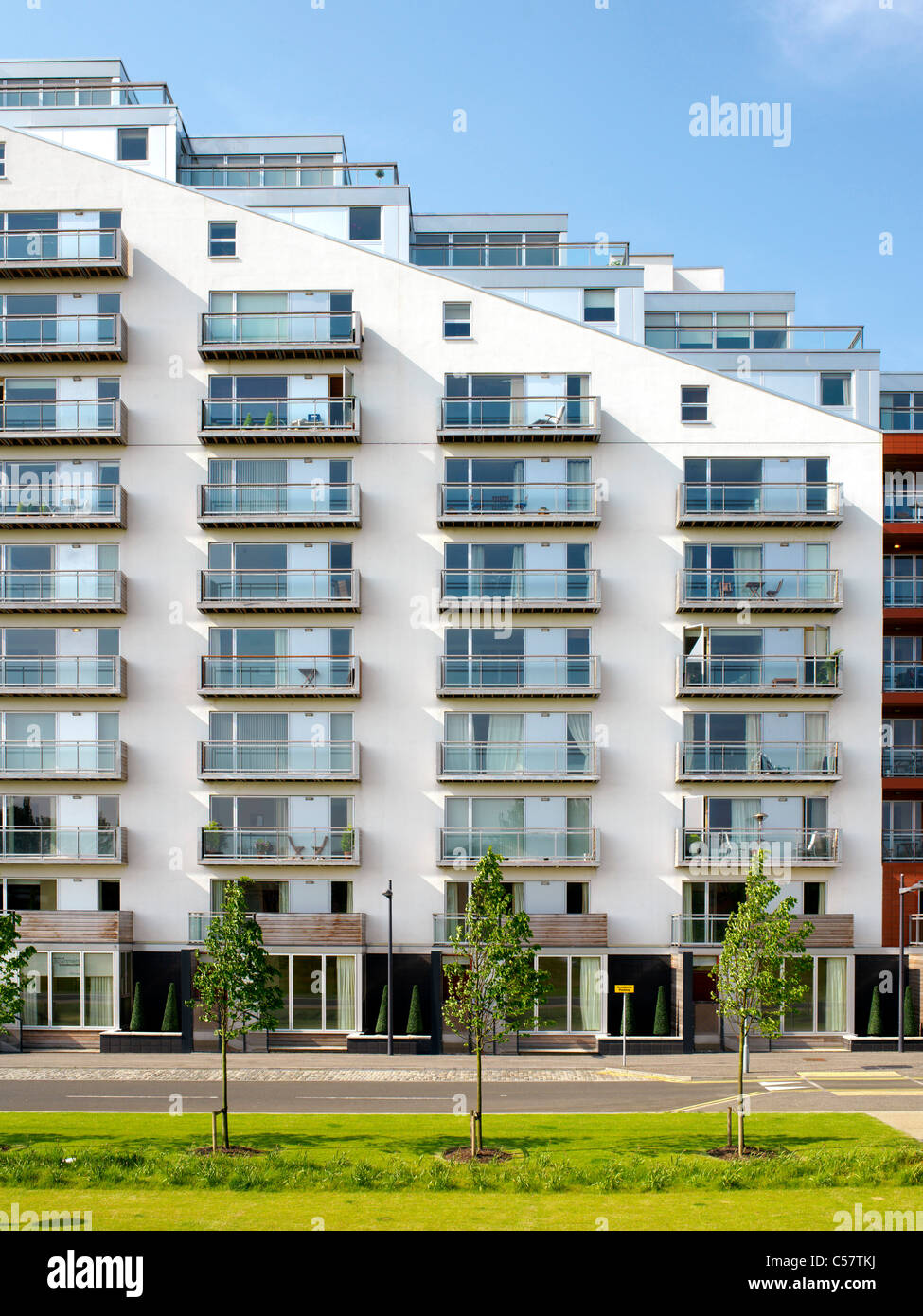 Gate 13 Glasgow Harbour Stock Photo - Alamy