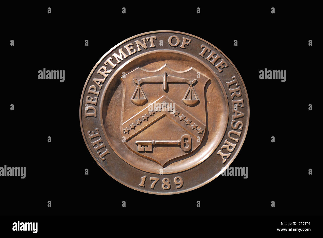 Us treasury department logo hi-res stock photography and images - Alamy