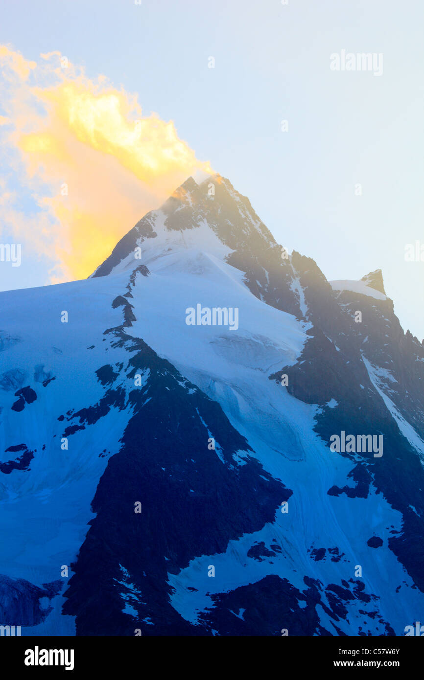 Evening, Alps, Alpine panorama, mountain, mountain massif, mountain ...