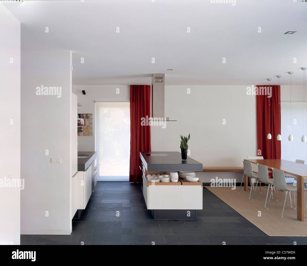 Residential interior - Kitchen Stock Photo - Alamy