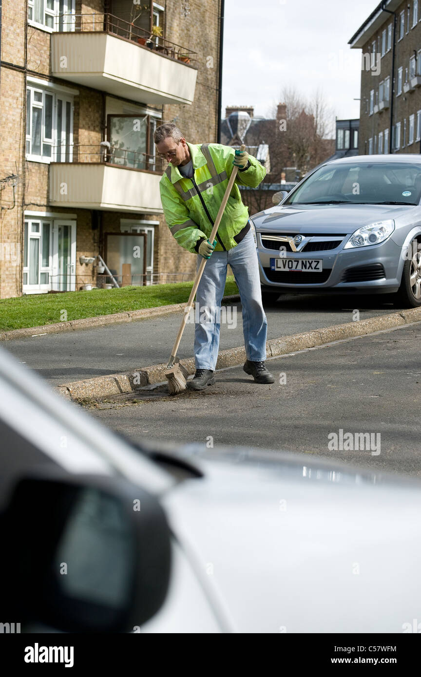 Street Sweeper Man High Resolution Stock Photography and Images - Alamy