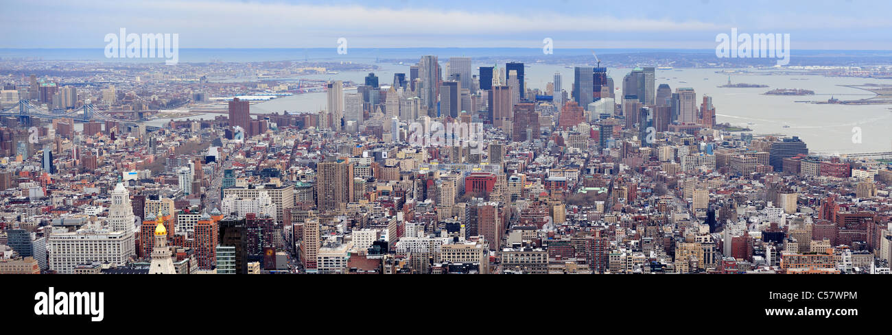 New york city manhattan skyscraper hi-res stock photography and images ...