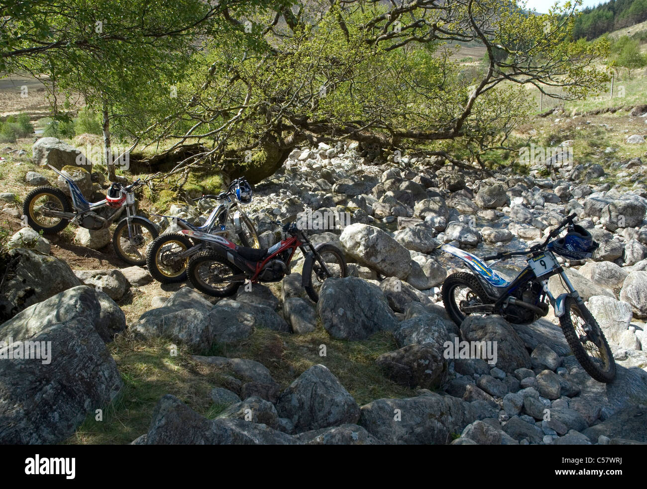2011 Motorcycle trials Stock Photo - Alamy