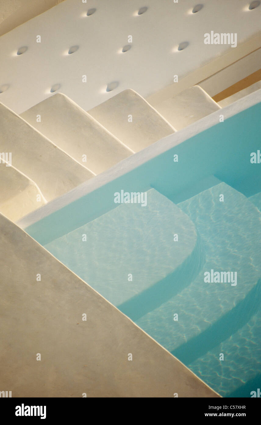 Steps - Ioa, Santorini - Thira, Greece Stock Photo - Alamy