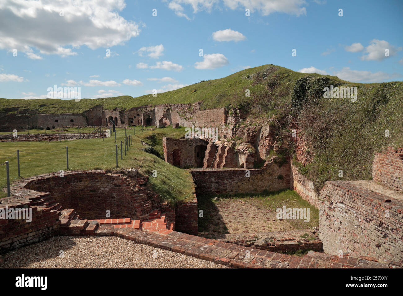 The remains of the kitchen area beside the site of the Great Hall in ...