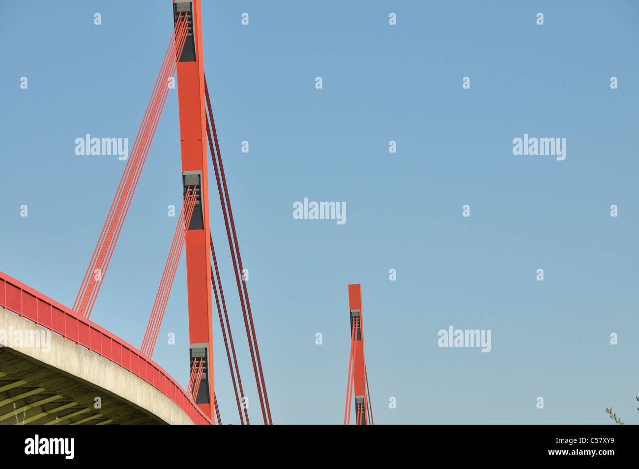 A42, architecture, highway, highway bridge, outside, architecture ...