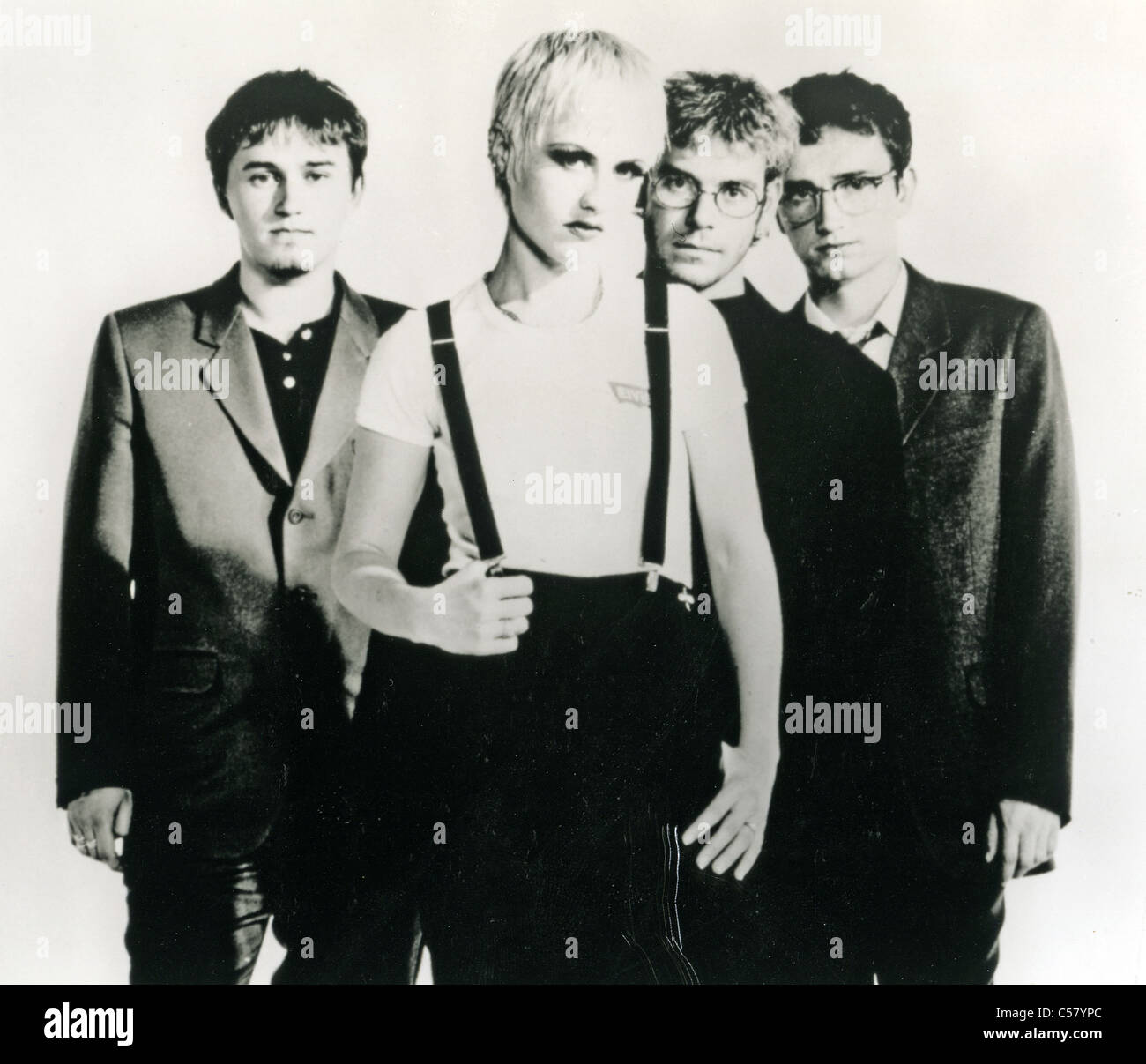 THE CRANBERRIES Promotional photo of UK rock group with vocalist ...