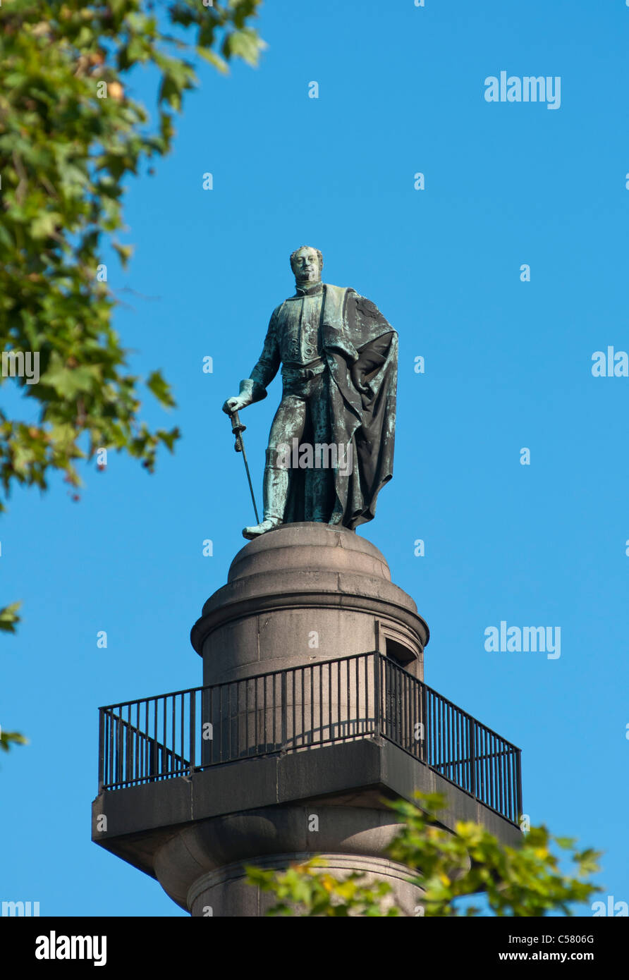 Column and statue commemorating Frederick Duke of York 1763 1827 ...