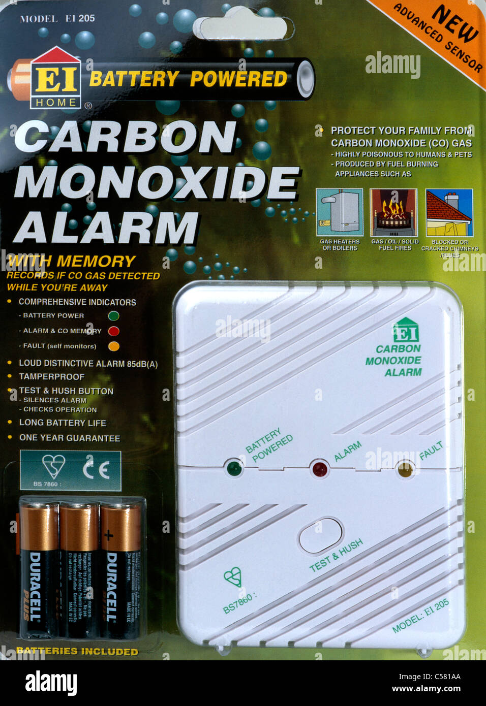 Carbon monoxide detection hi-res stock photography and images - Alamy