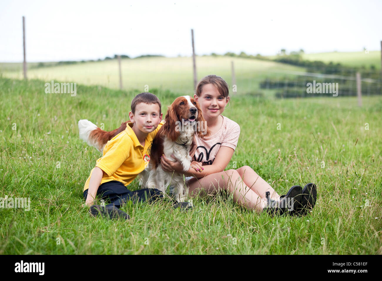Child's best friend Stock Photo - Alamy