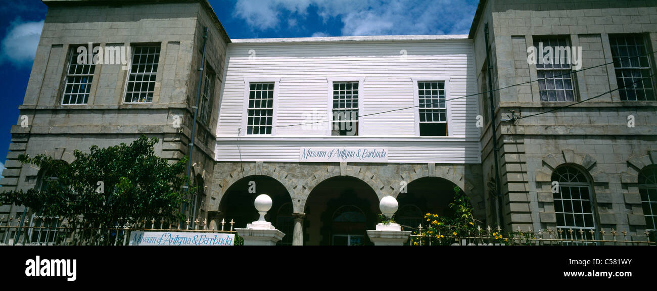 St Johns Antigua Museum Of Antigua & Barbuda Stock Photo - Alamy