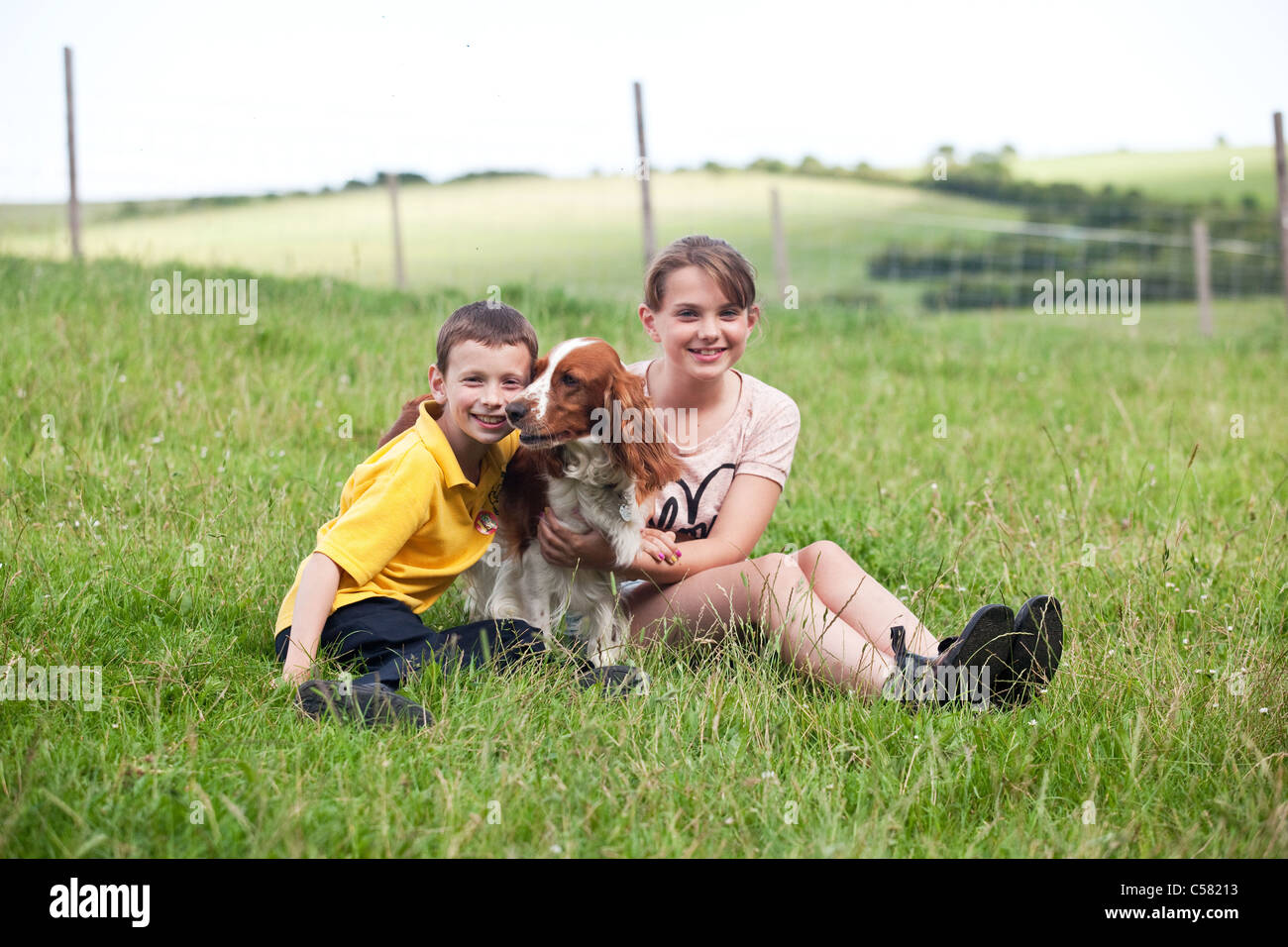 Child's best friend Stock Photo - Alamy