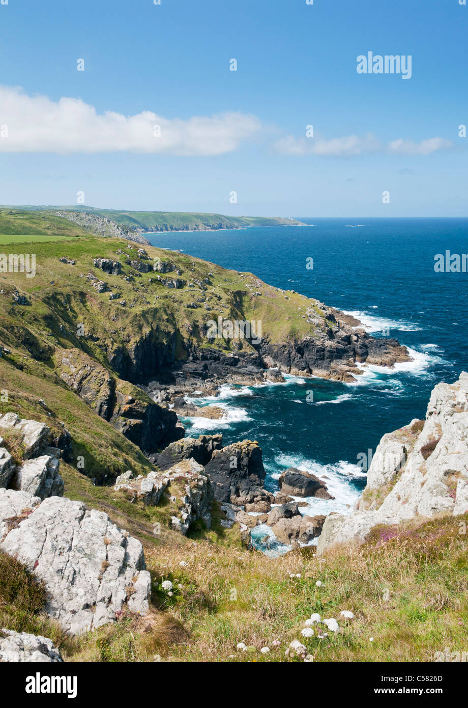 Pendeen coast cornwall hi-res stock photography and images - Alamy