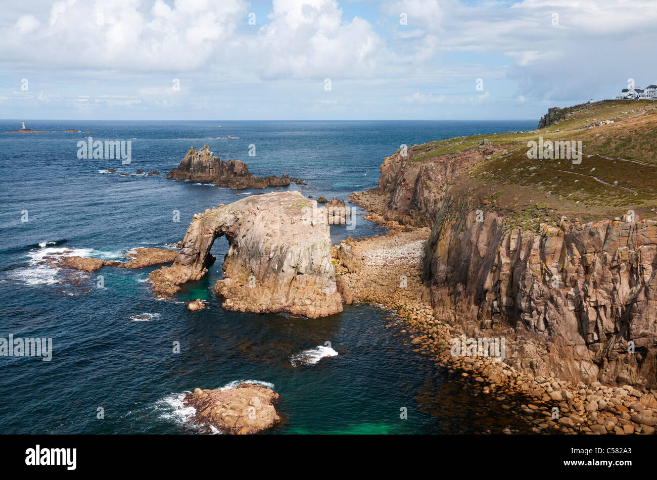 Coast path cornwall erosion hi-res stock photography and images - Alamy