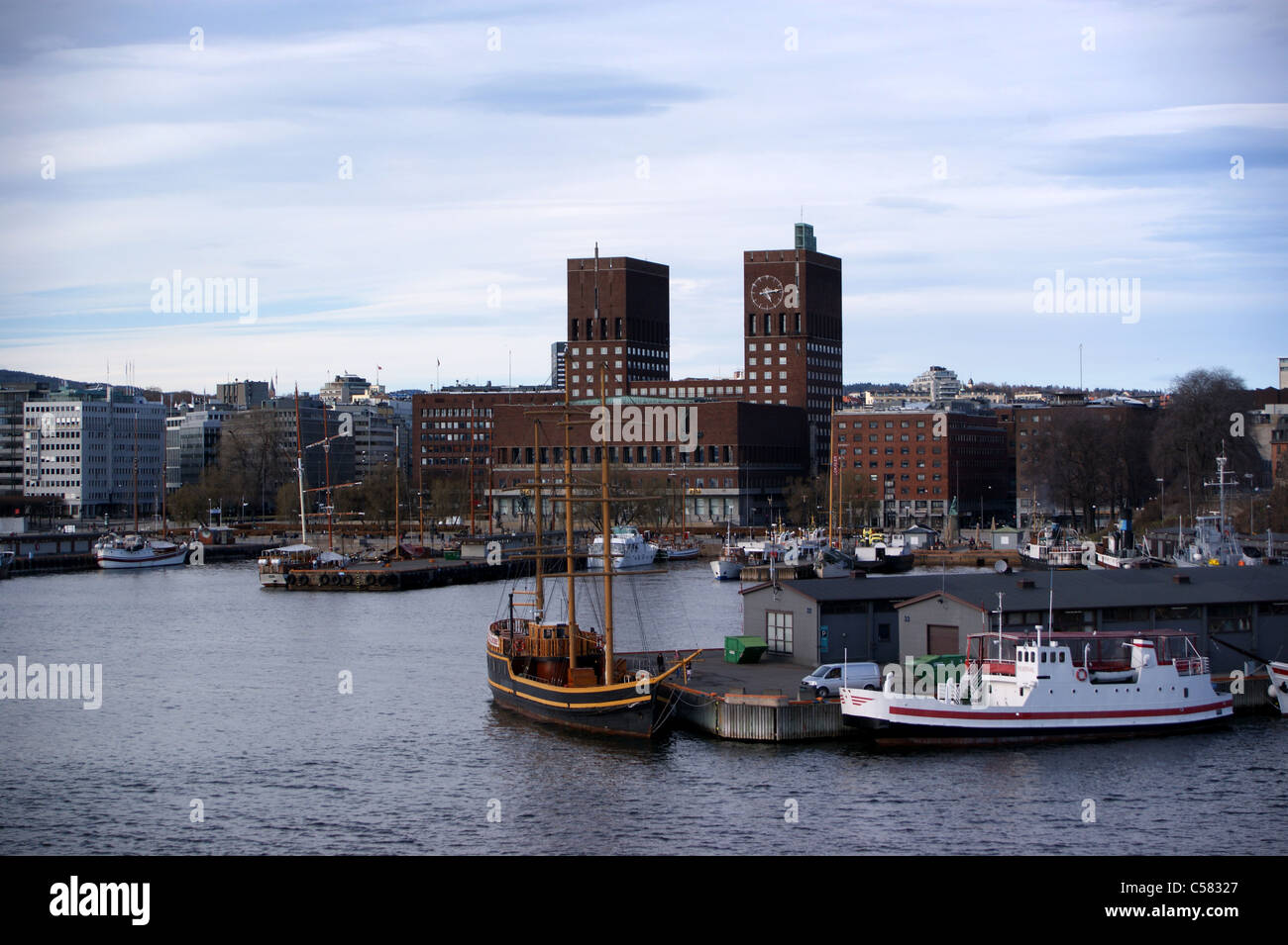 Oslo waterfront, Norway Stock Photo - Alamy