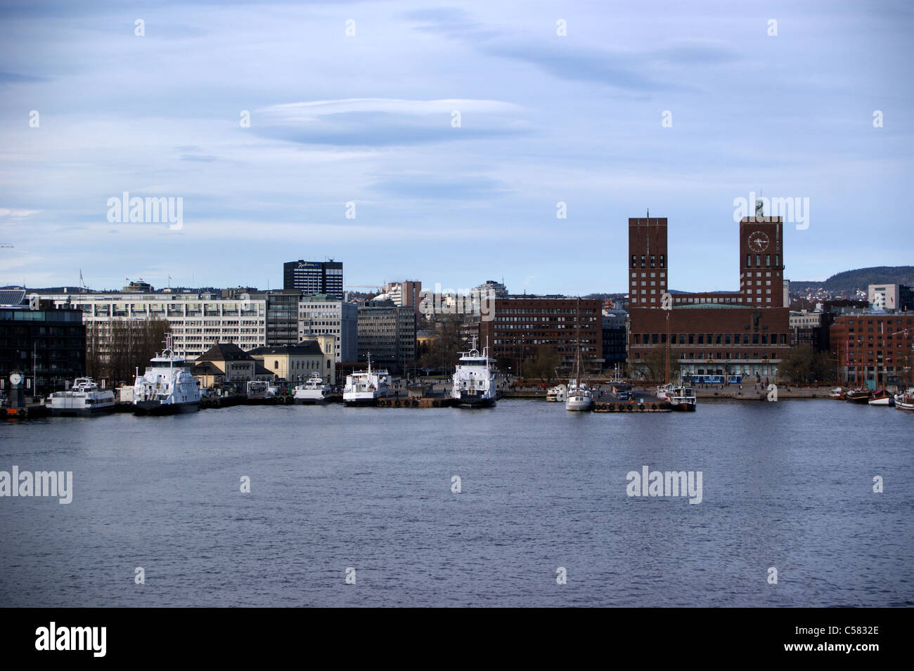Oslo waterfront, Norway Stock Photo - Alamy