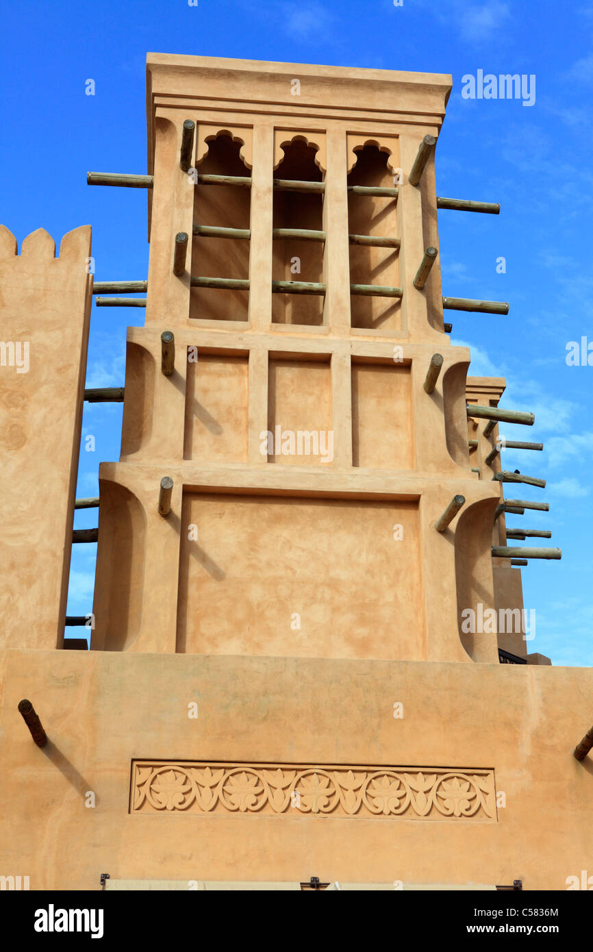 Traditional arabian wind tower in hi-res stock photography and images ...