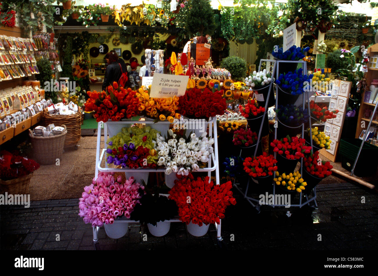 Amsterdam Holland Bloemenmarkt - The World's Only Floating Flower ...