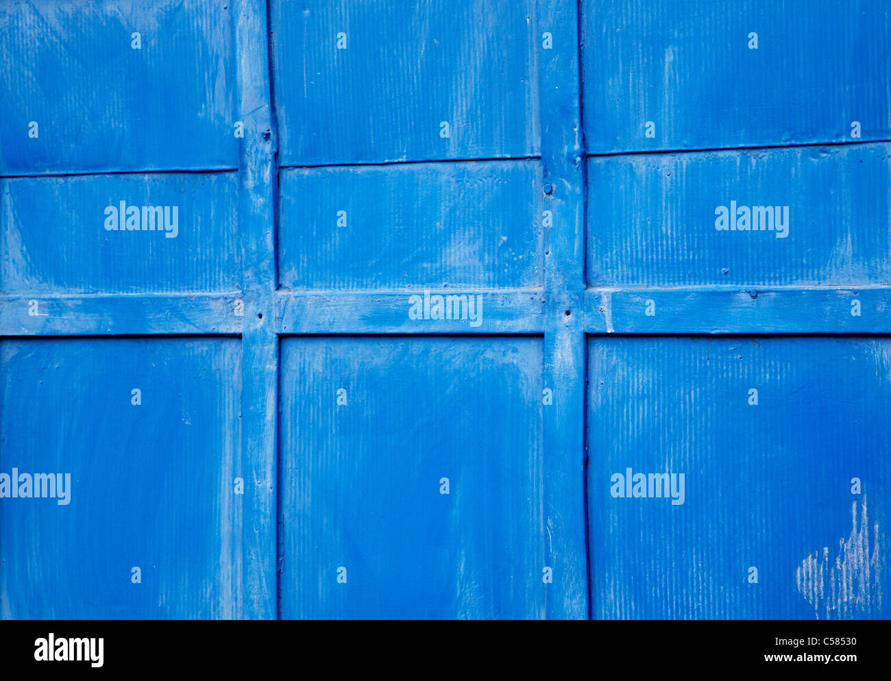 painted metal industrial building wall Stock Photo - Alamy