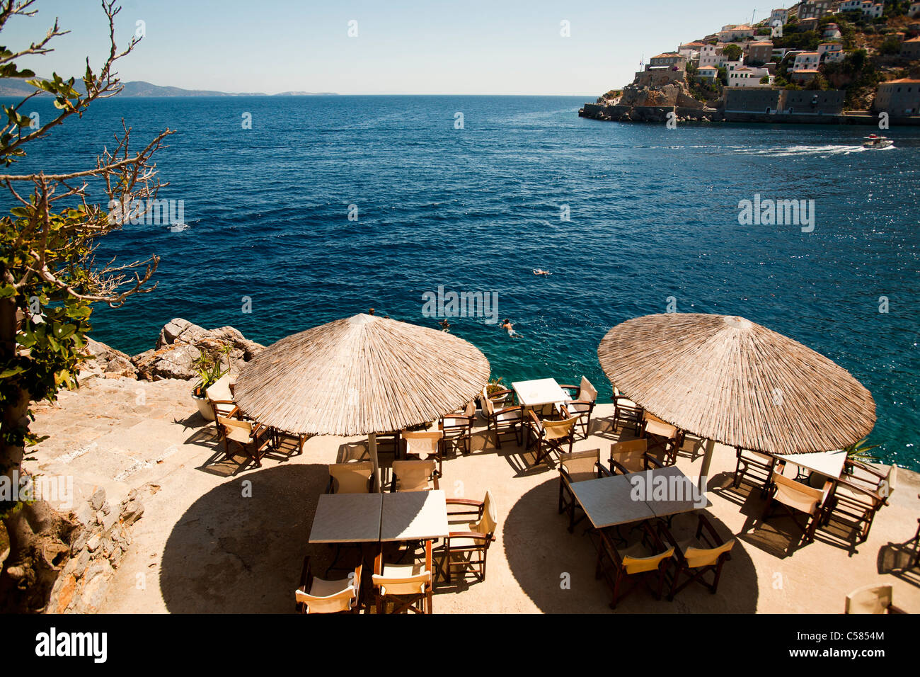 Beautiful hydra island hi-res stock photography and images - Alamy