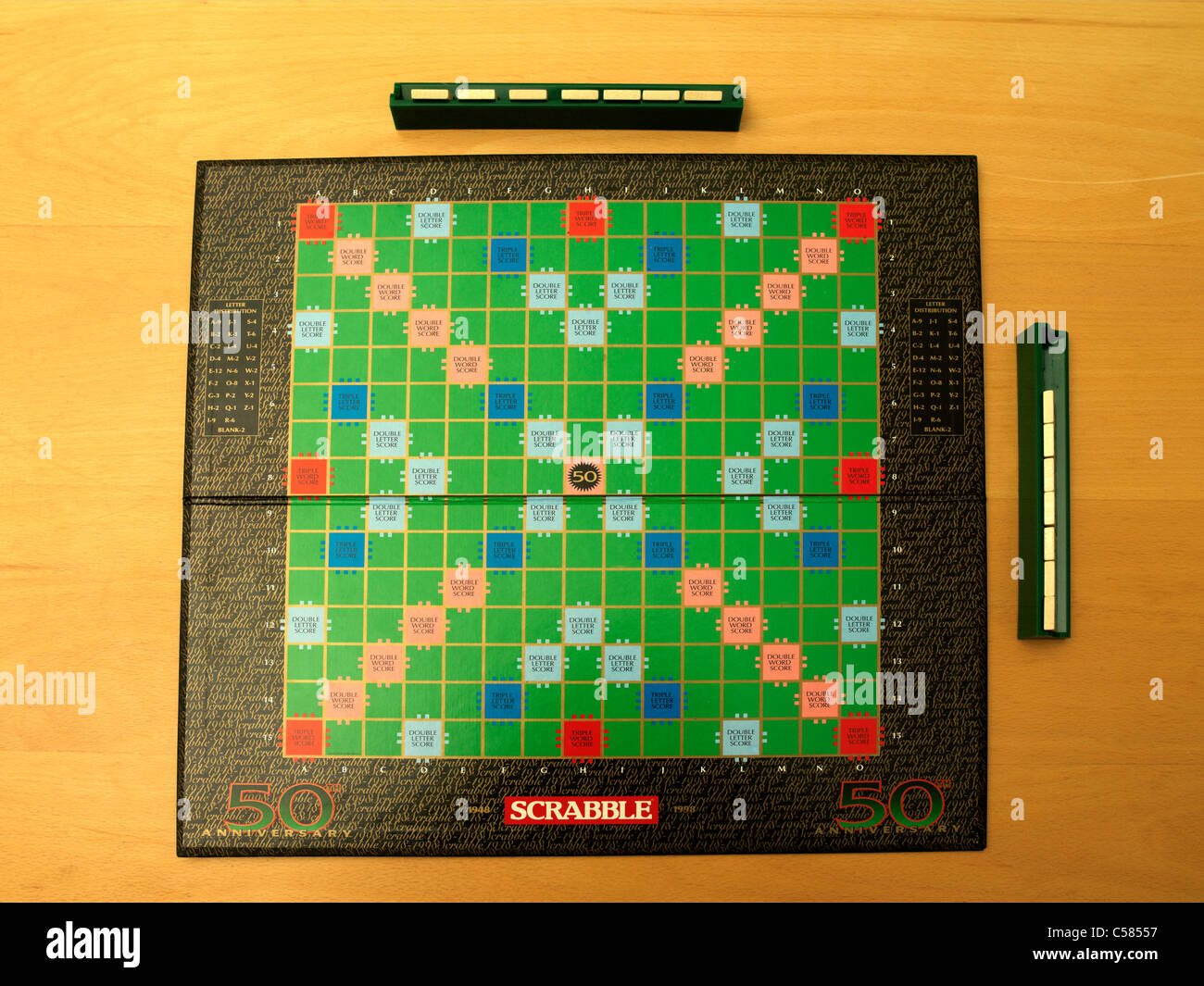 Scrabble Board Game Stock Photo - Alamy