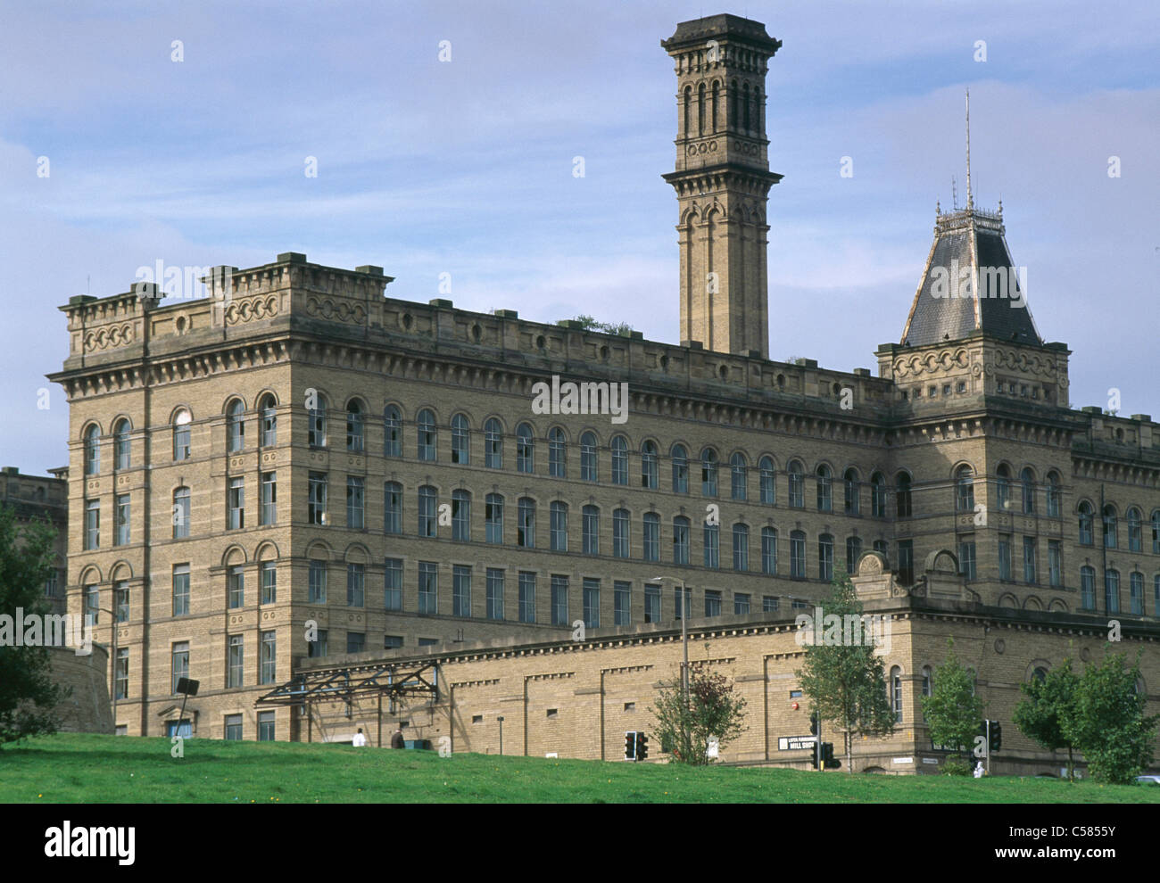 Manningham Mills / Lister's Mill, Bradford, Northern England, 1871 ...