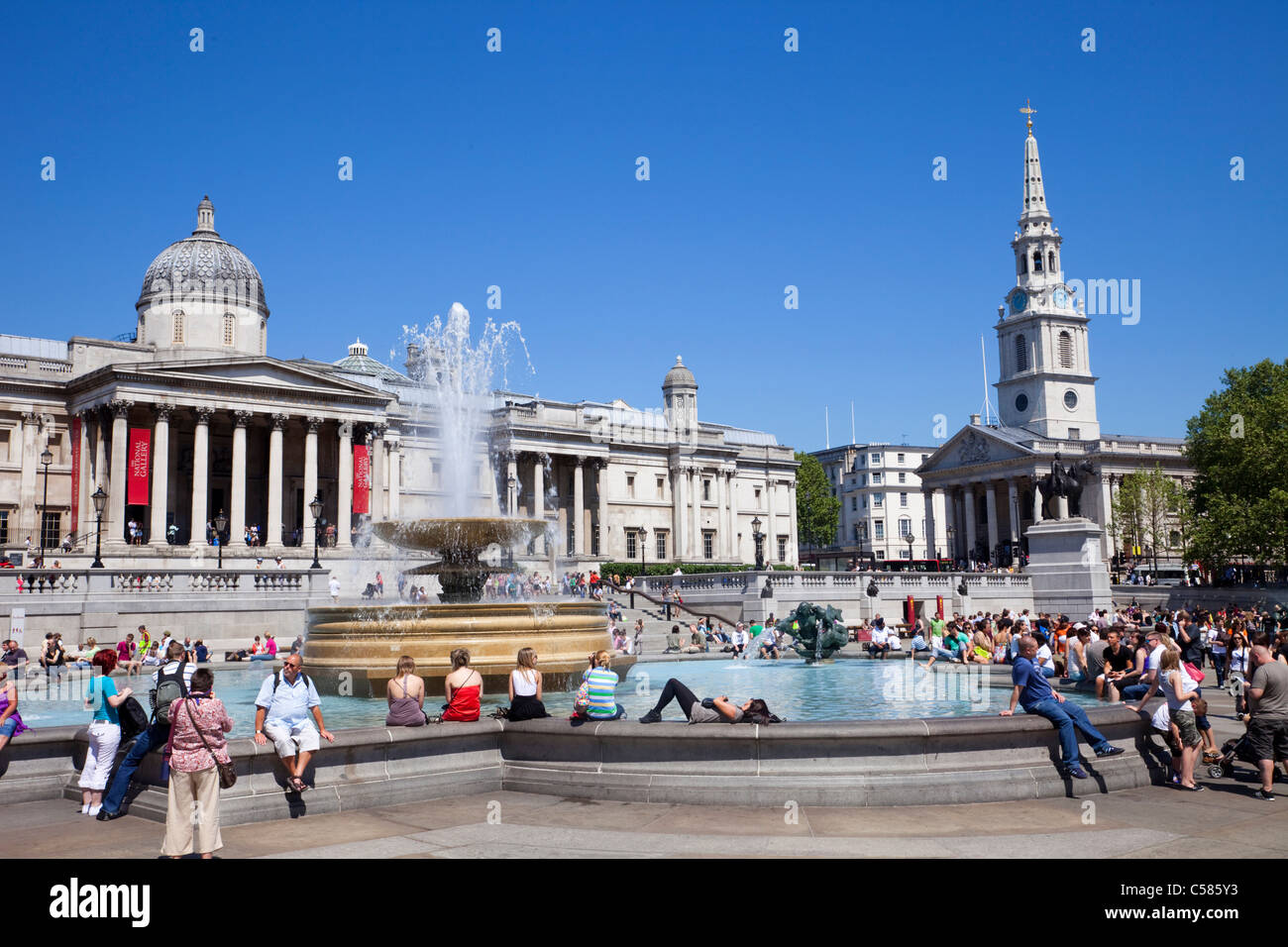 UK, United Kingdom, Great Britain, Britain, England, London, Trafalgar ...