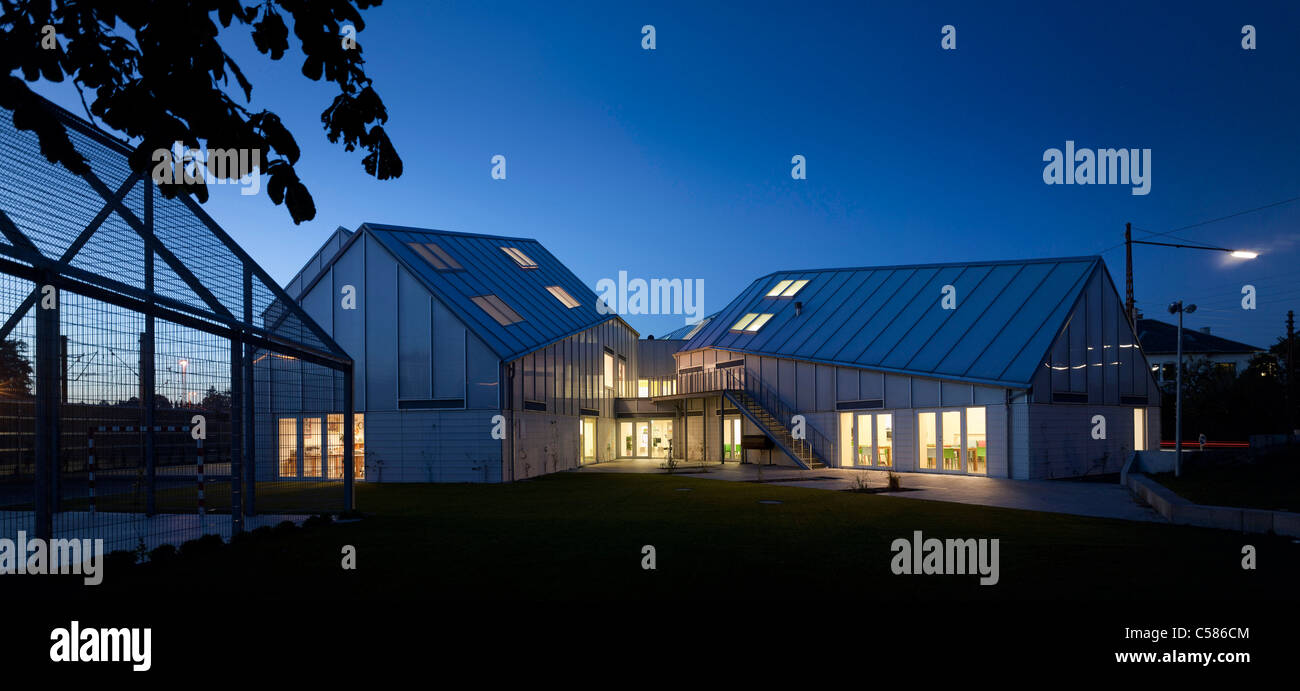 Youth and Community Centre, Copenhagen Stock Photo - Alamy
