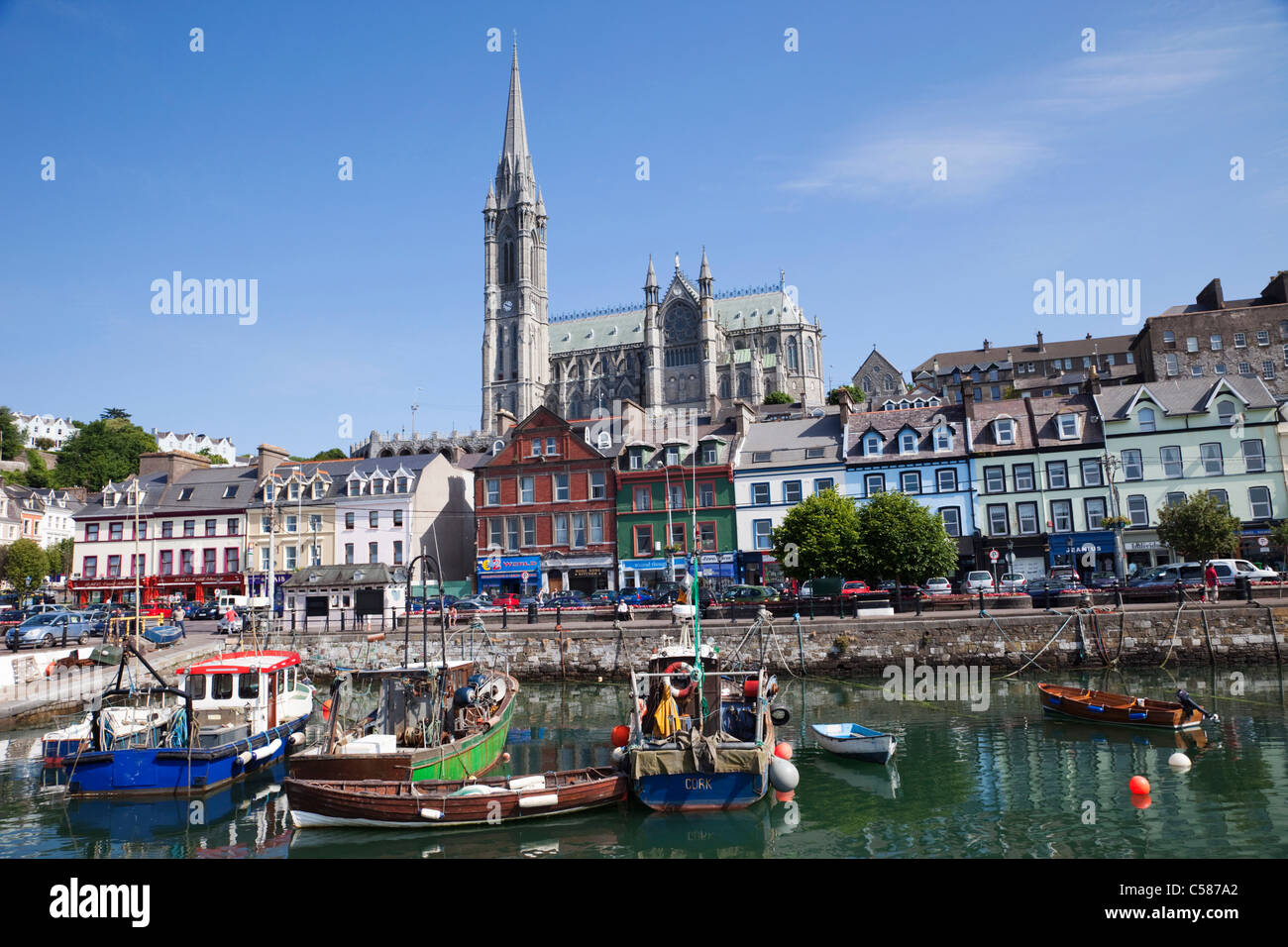 Republic of Ireland, Ireland, County Cork, Co.Cork, Cobh Harbour, Cobh ...