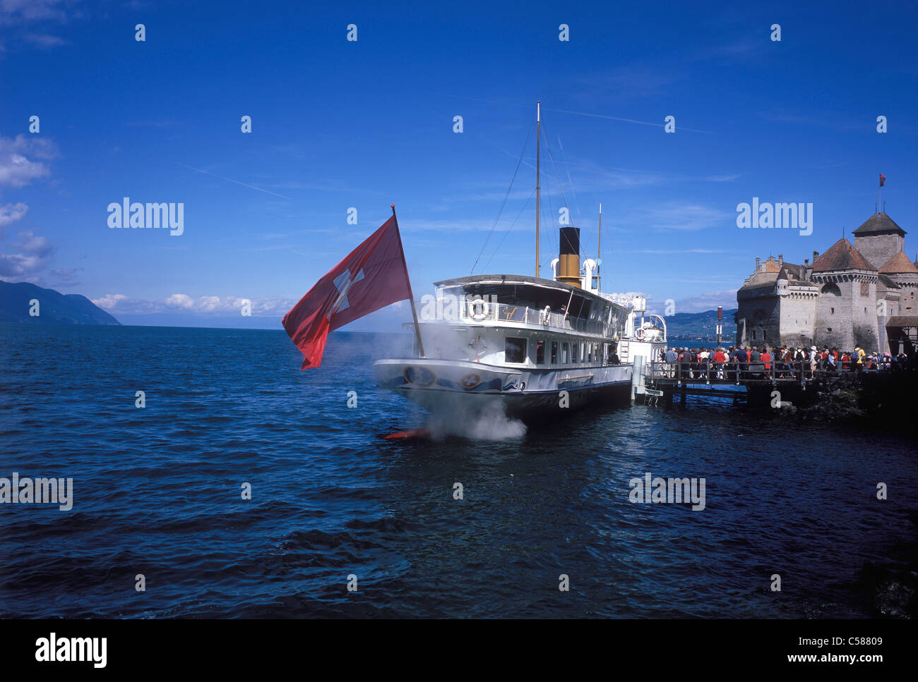 paddle steamer, steamboat, Compagnie générale de navigation, ship ...