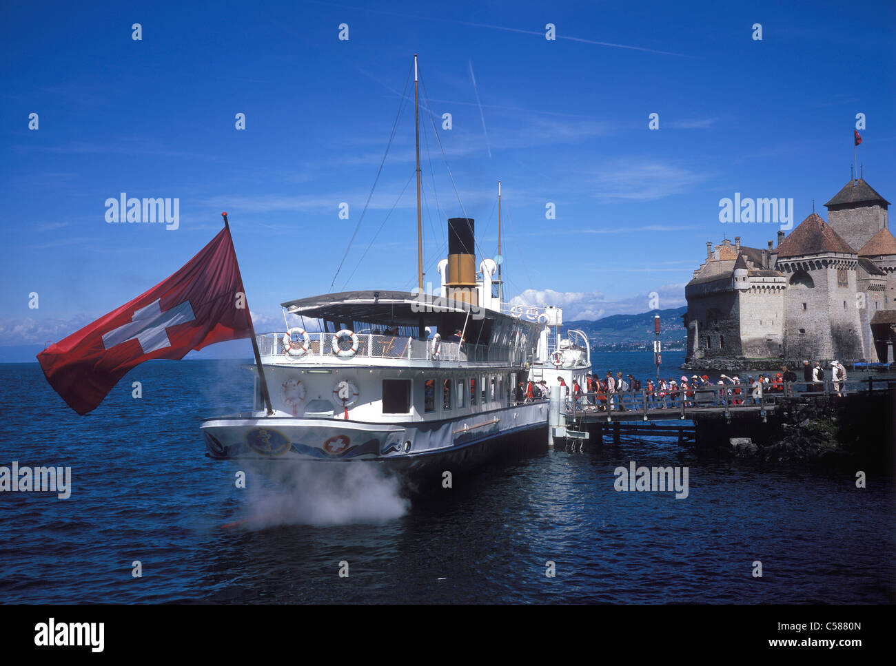 paddle steamer, steamboat, Compagnie générale de navigation, ship ...