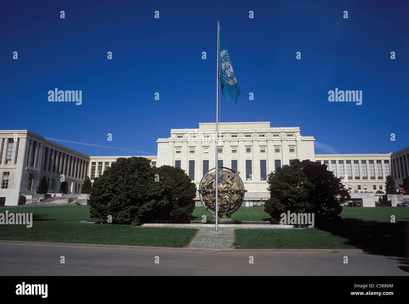 Onu flag hi-res stock photography and images - Alamy