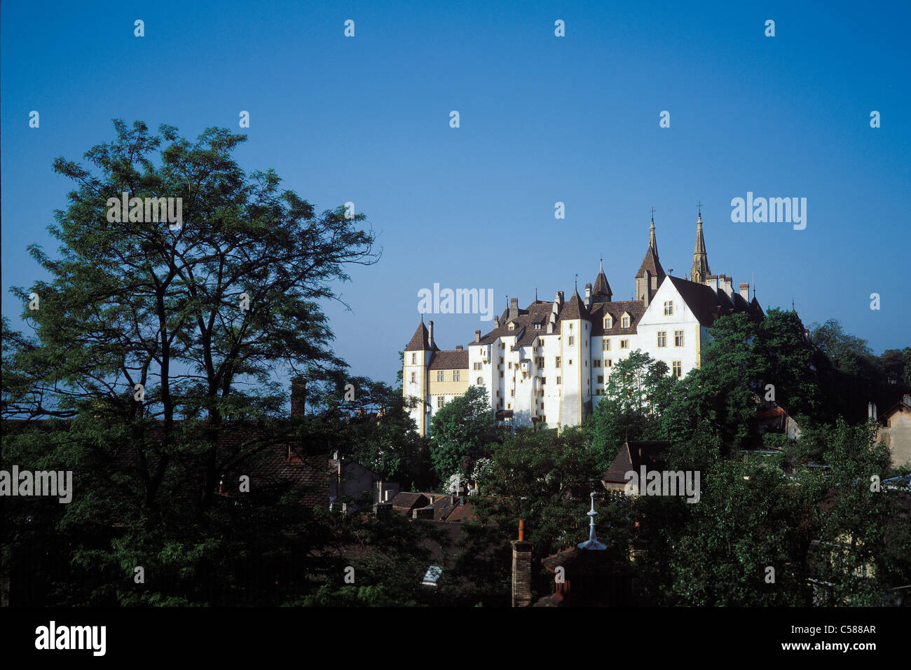 Chateau neuchatel castle hi-res stock photography and images - Alamy